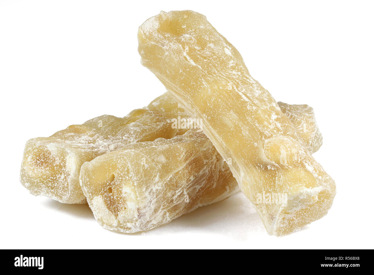 Findikli Fitil Lokum (Turkish Delight) isolated on white background ...