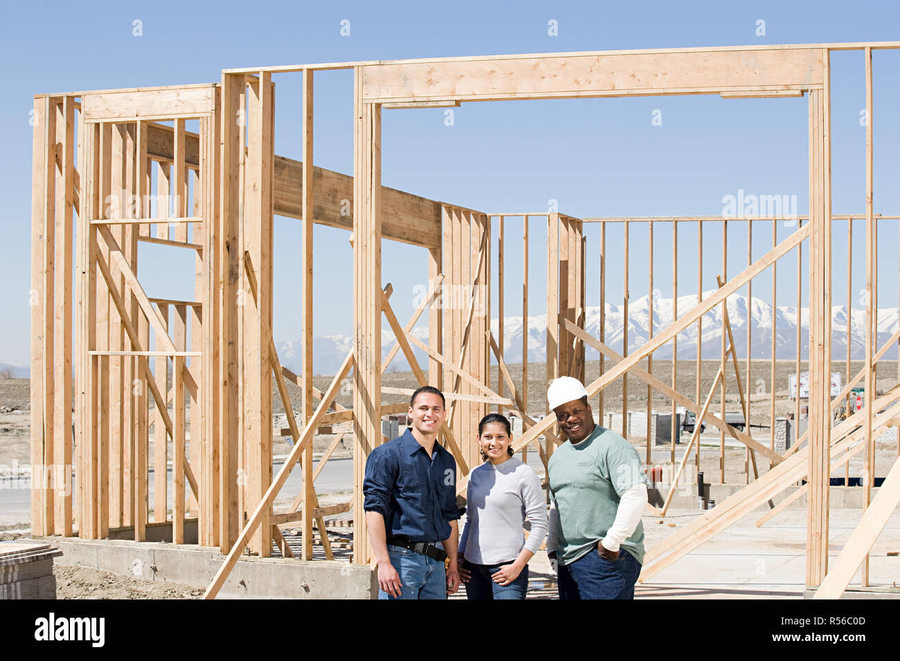 Hispanic construction frame hi-res stock photography and images - Alamy