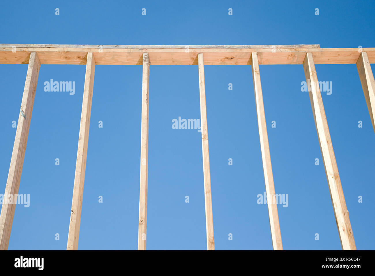 Framework of a house Stock Photo - Alamy