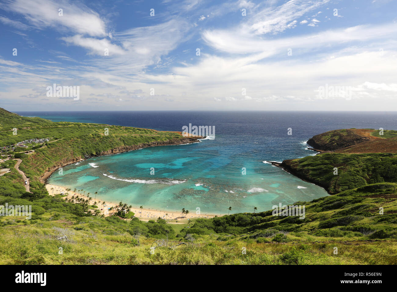 Beach hanauma bay nature preserve hi-res stock photography and images ...