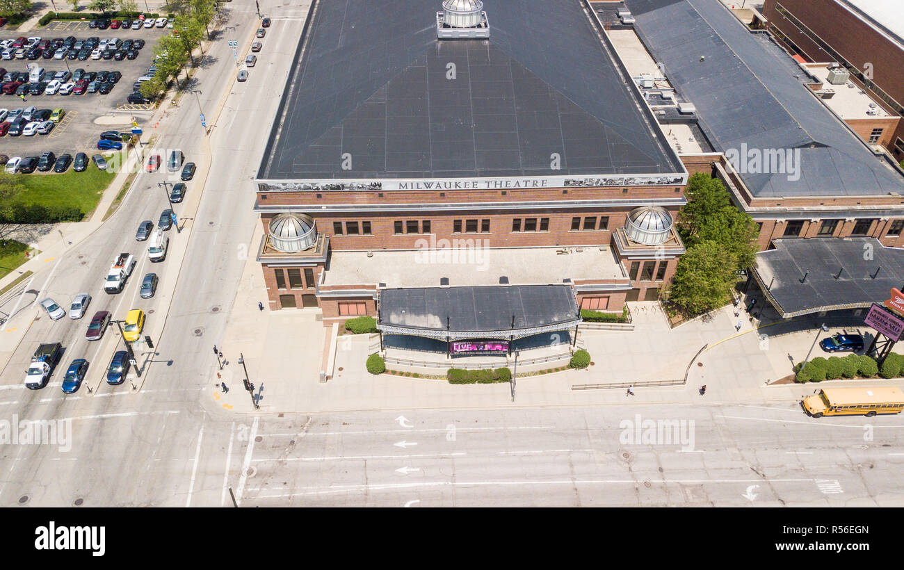 Miller High Life Theatre or the Milwaukee Theatre, Milwuakee, WI, USA ...