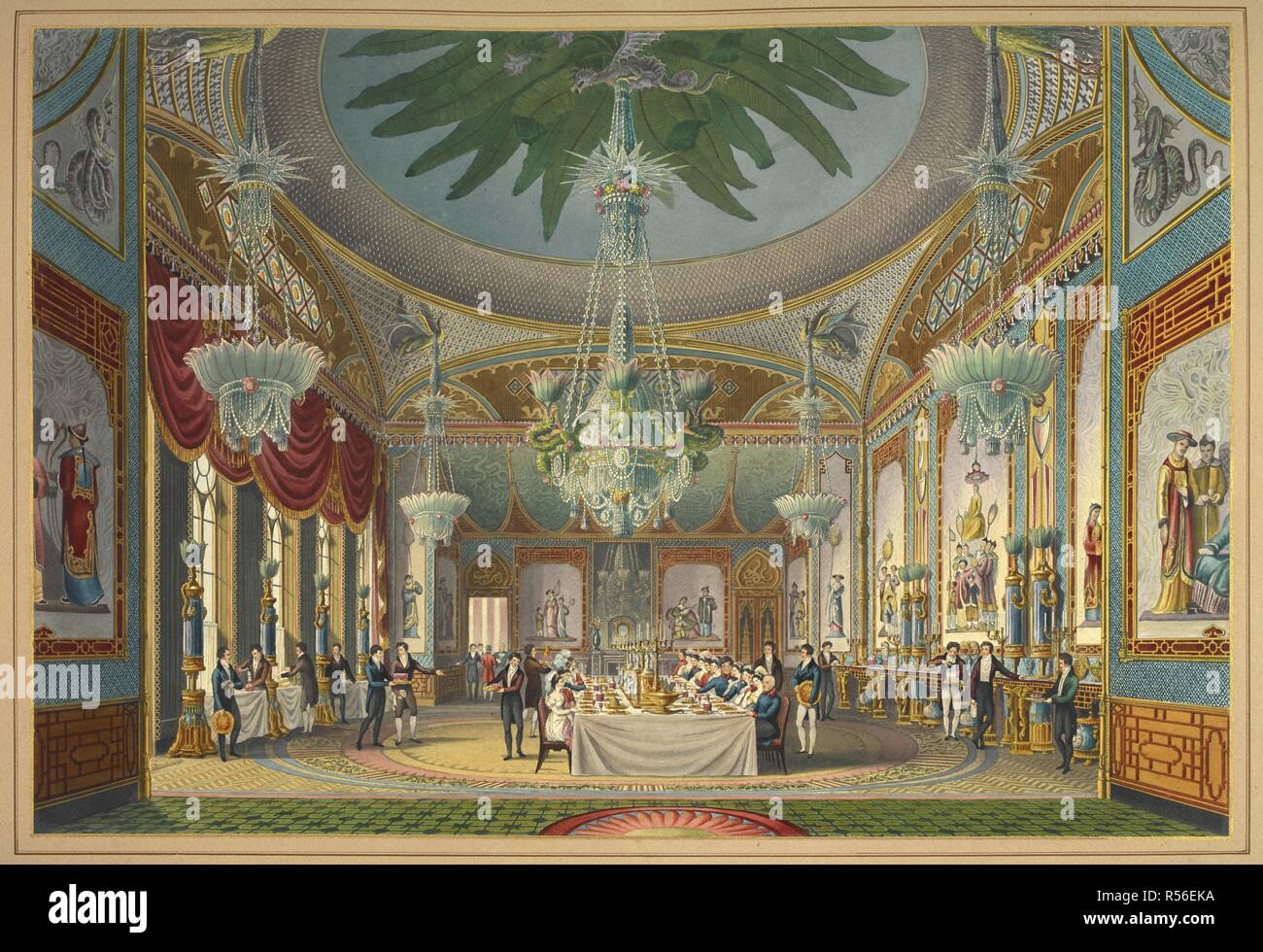 Royal pavilion brighton interior hi-res stock photography and images ...