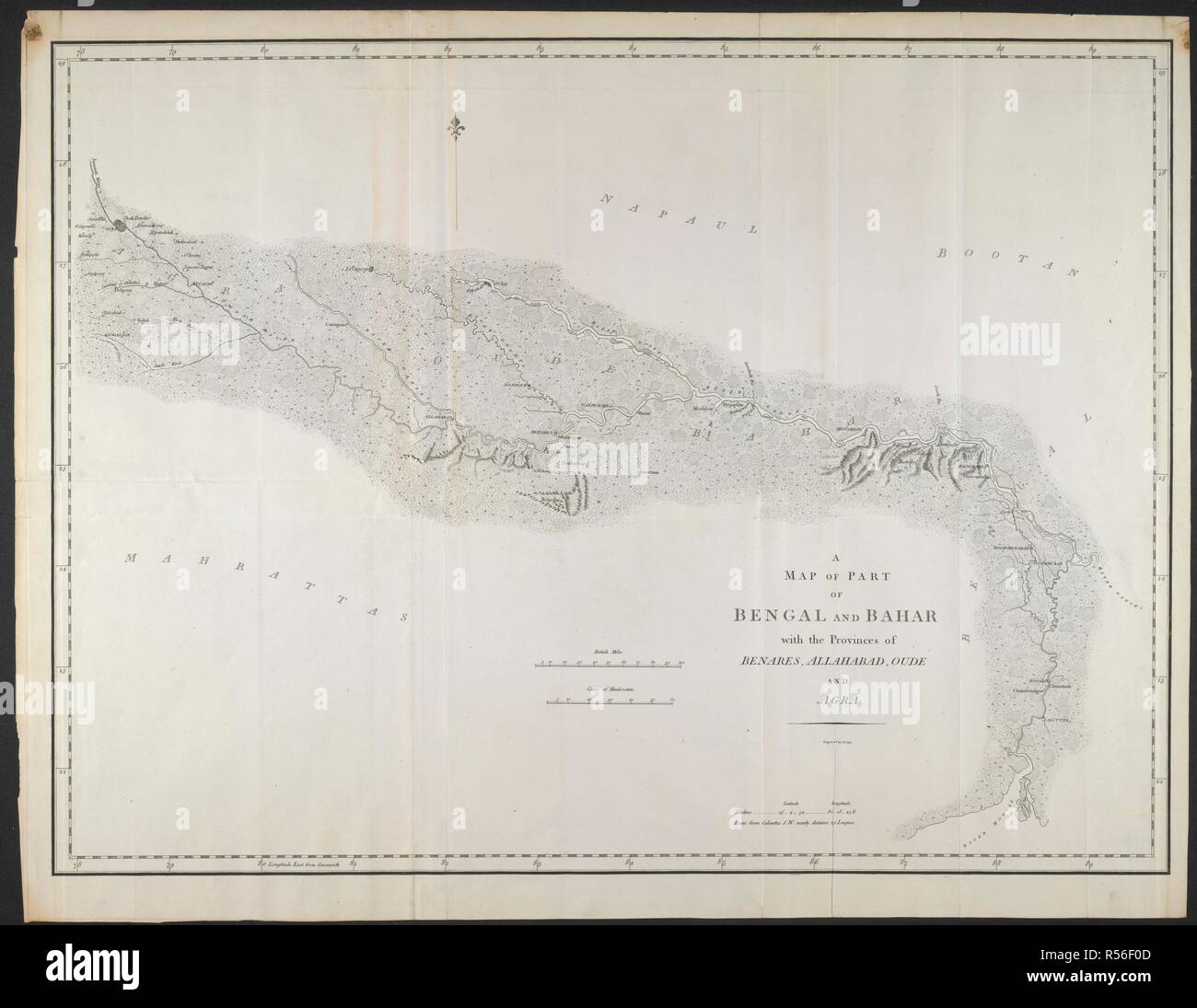 India Map 18th Century Stock Photos & India Map 18th Century Stock ...