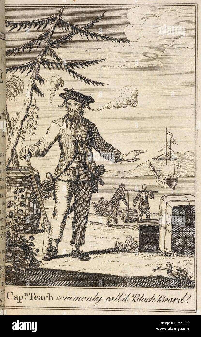 Edward teach blackbeard hi-res stock photography and images - Alamy
