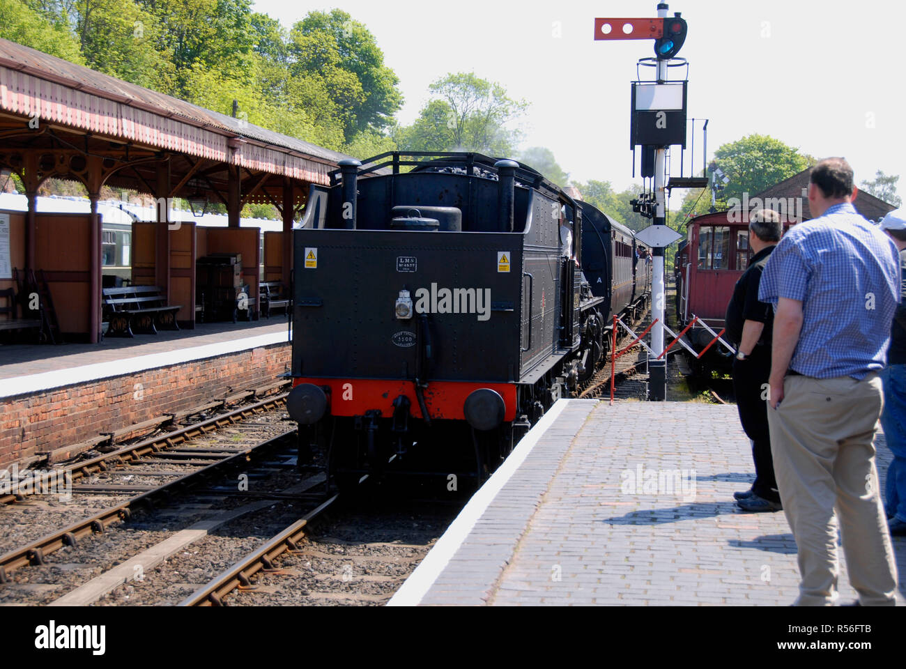 Reversing locomotive hi-res stock photography and images - Alamy