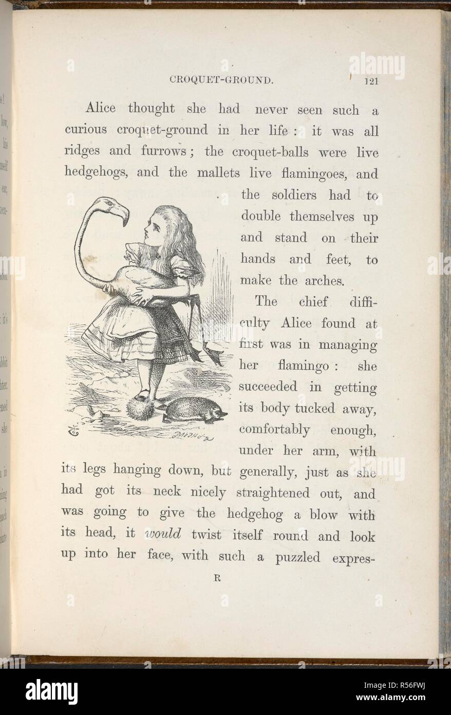 Alice in wonderland book 1865 hi-res stock photography and images - Alamy