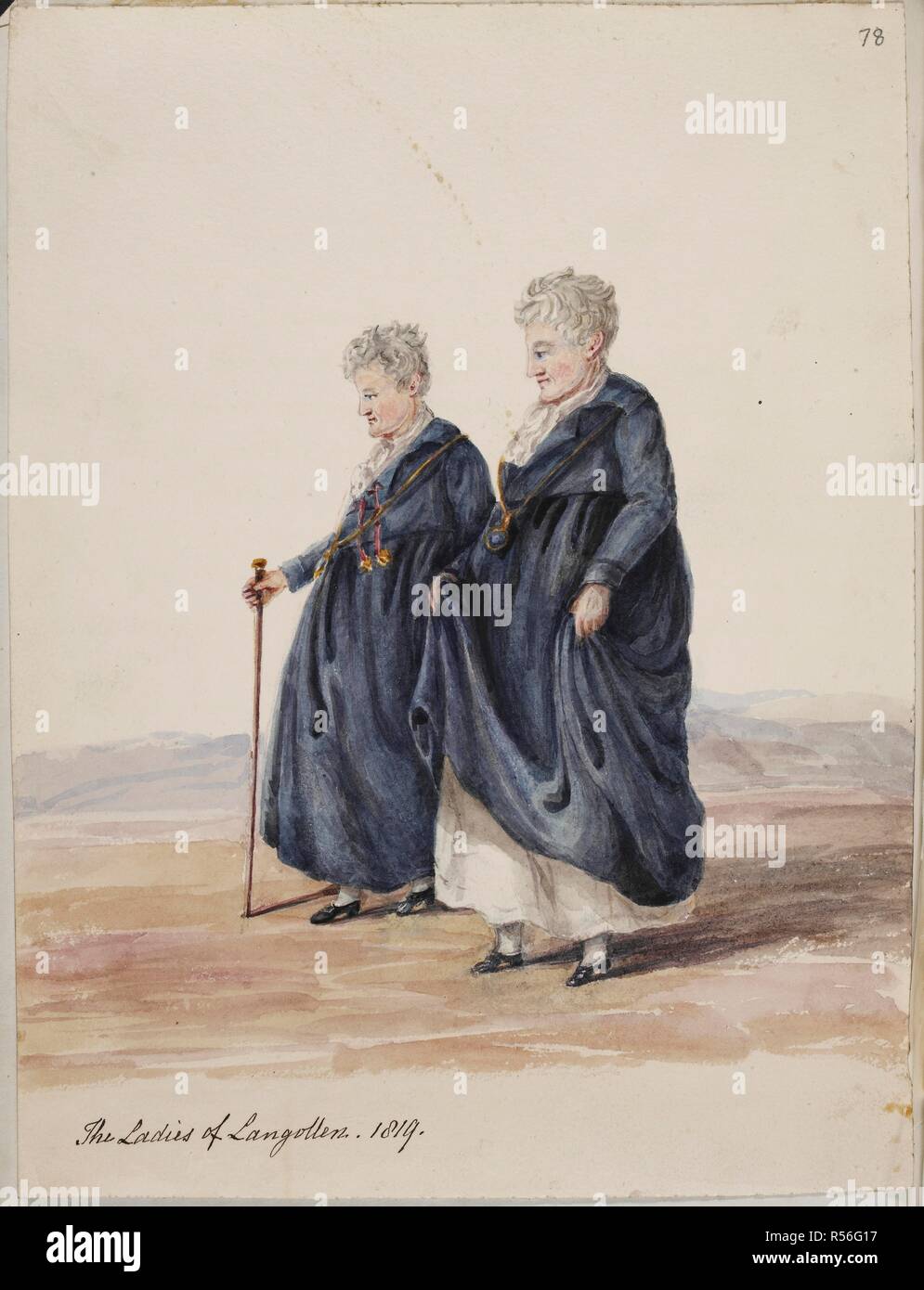 Lady Eleanor Butler, recluse of Llangollen: Miss Sarah Ponsonby ...