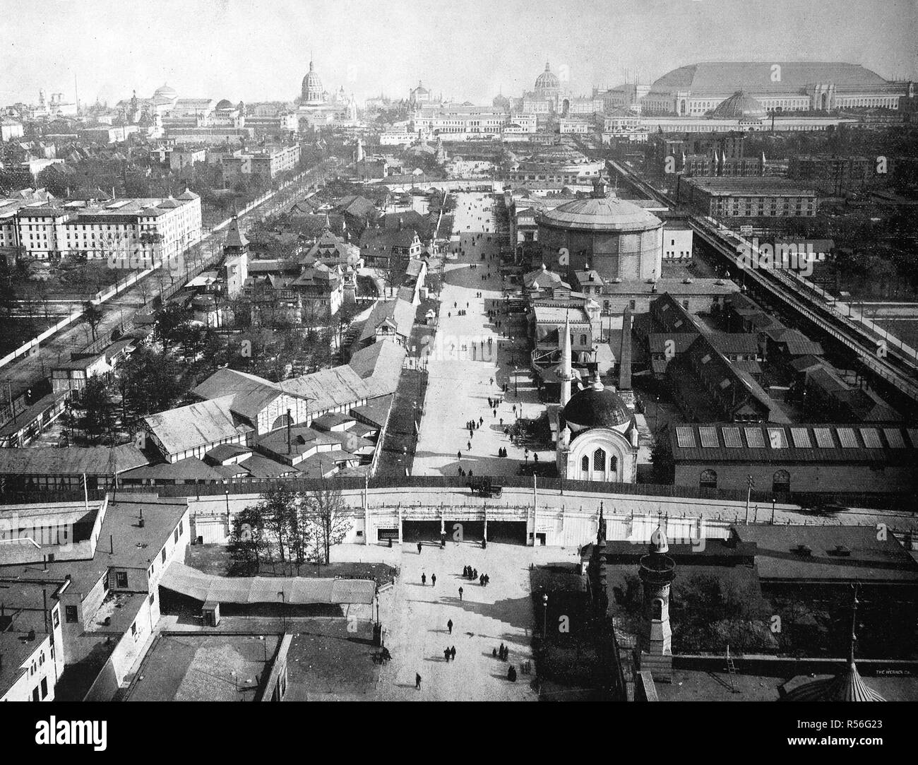 Midway building Black and White Stock Photos & Images - Alamy