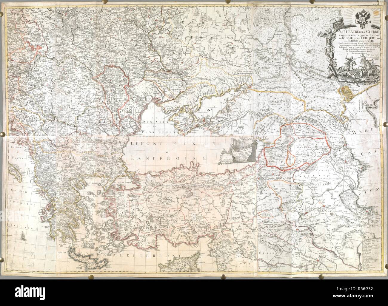Russian maps 18th century hi-res stock photography and images - Alamy