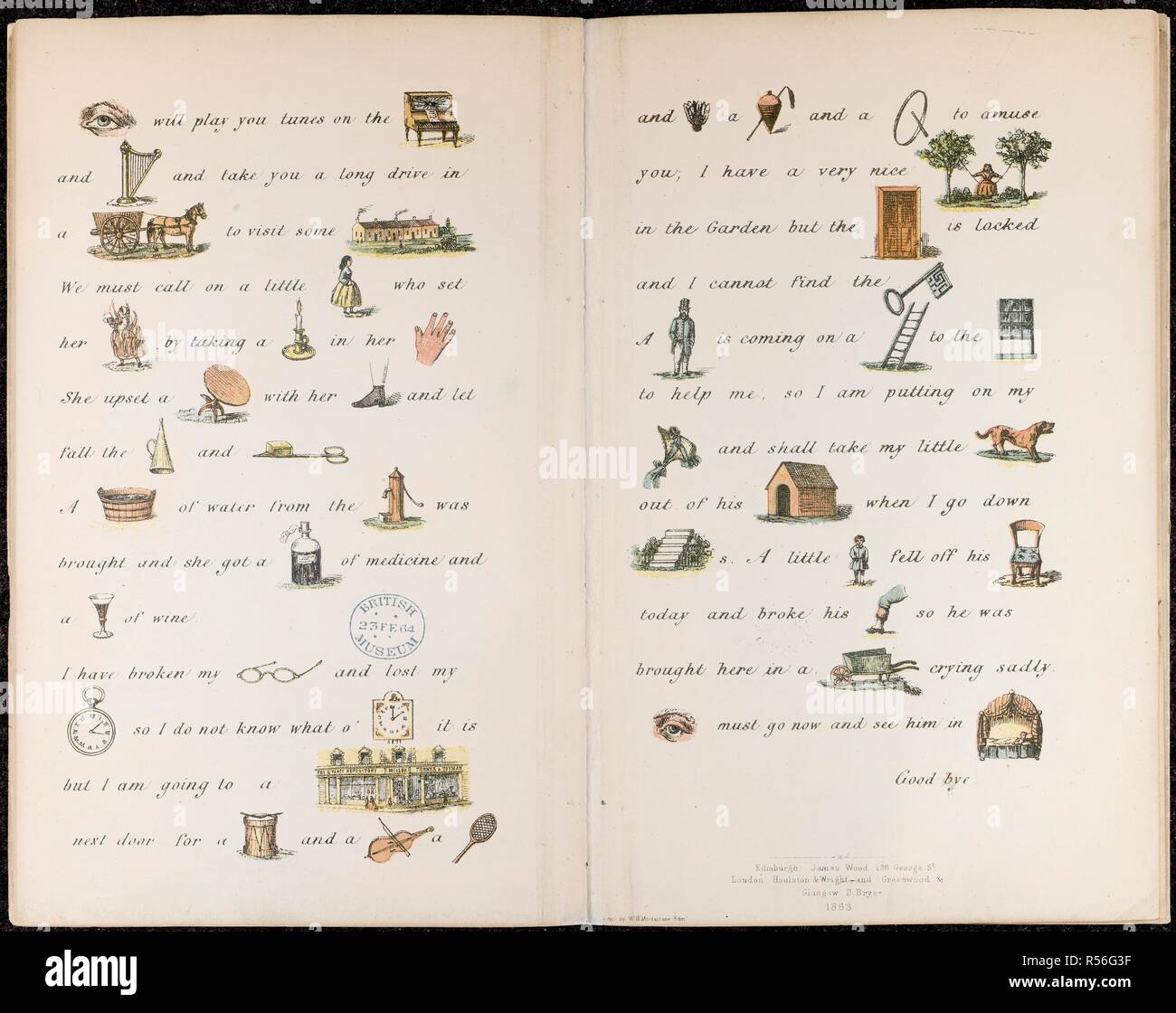 Illustrated letter hi-res stock photography and images - Alamy