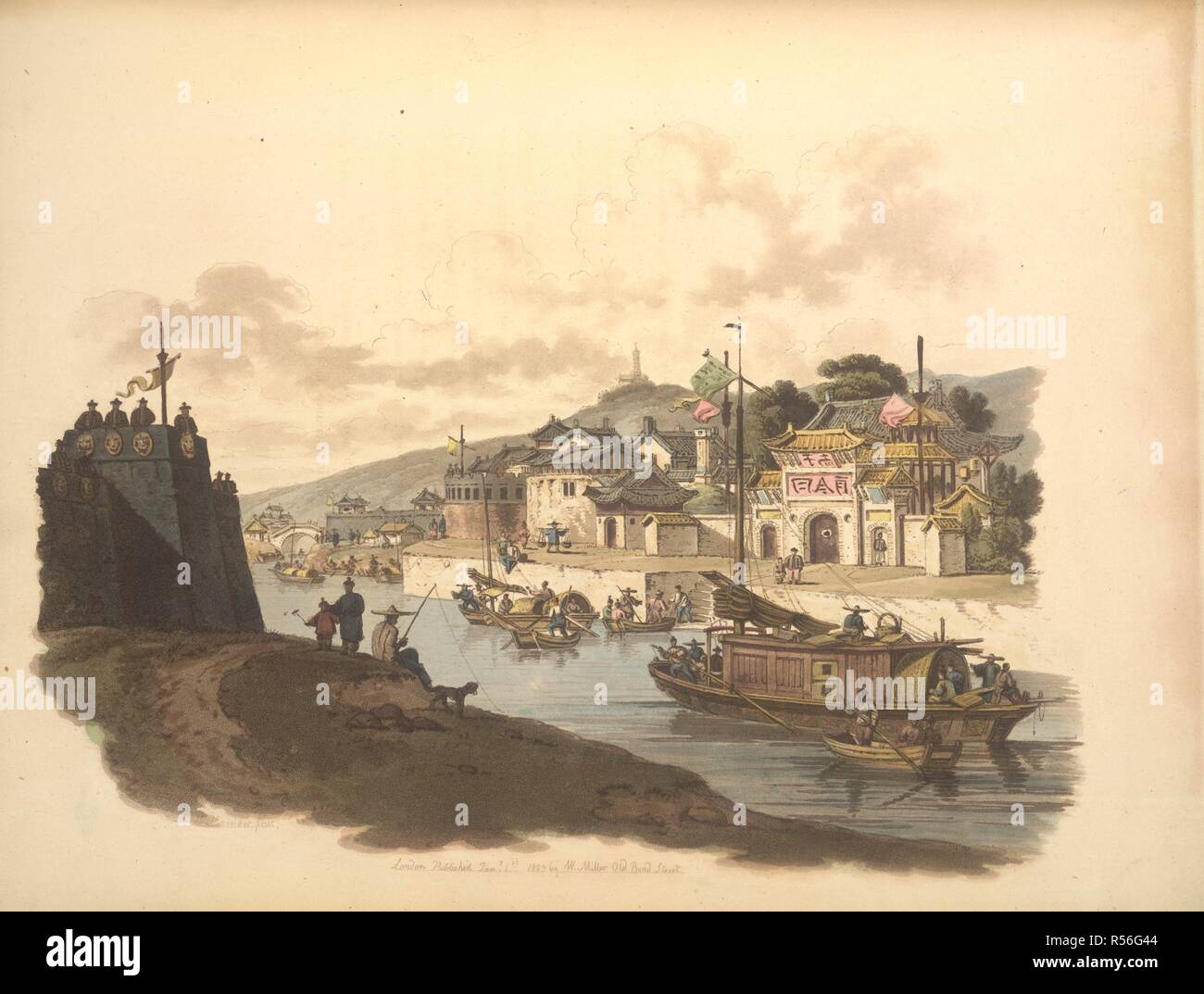 View of Yang-tcheou. The Costume of China. Illustrated in forty-eight c ...