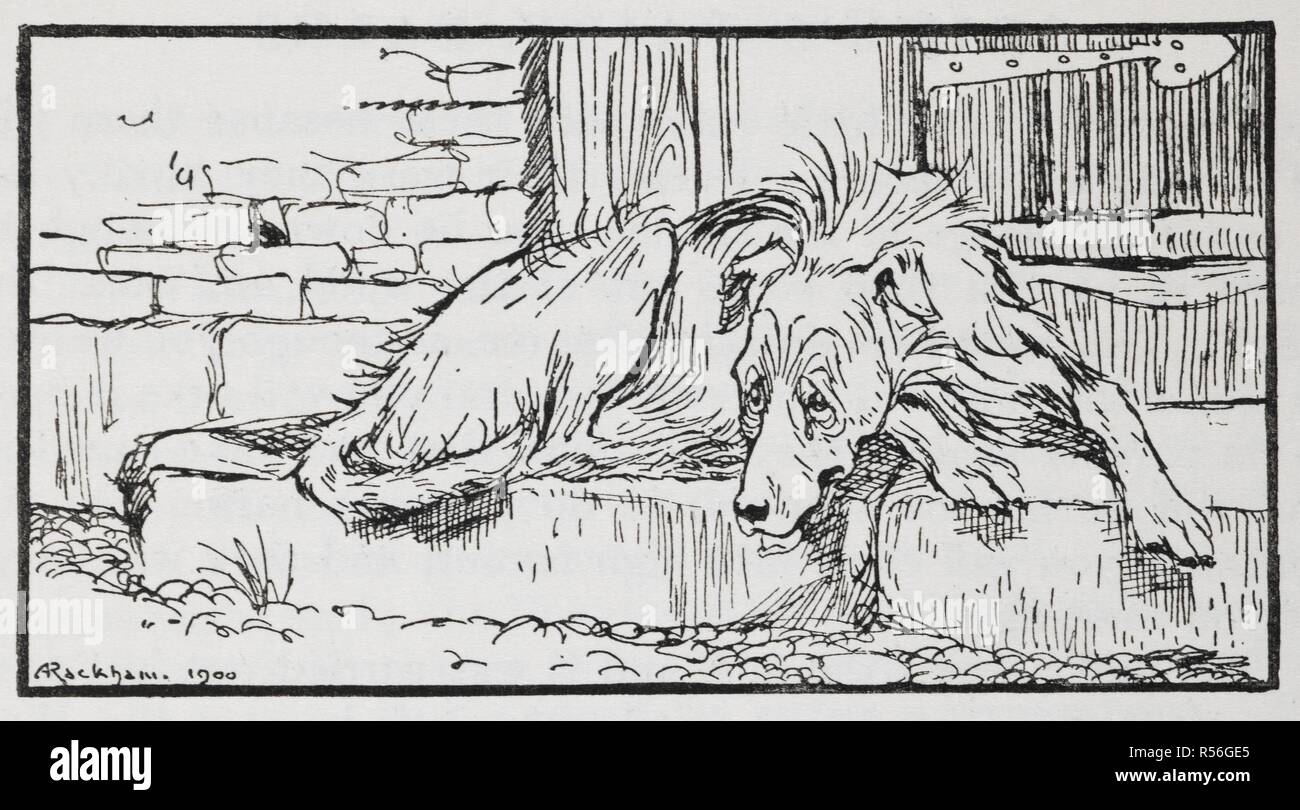 Illustration From Old Sultan Of A Dog Grimm S Fairy Tales Illustrated