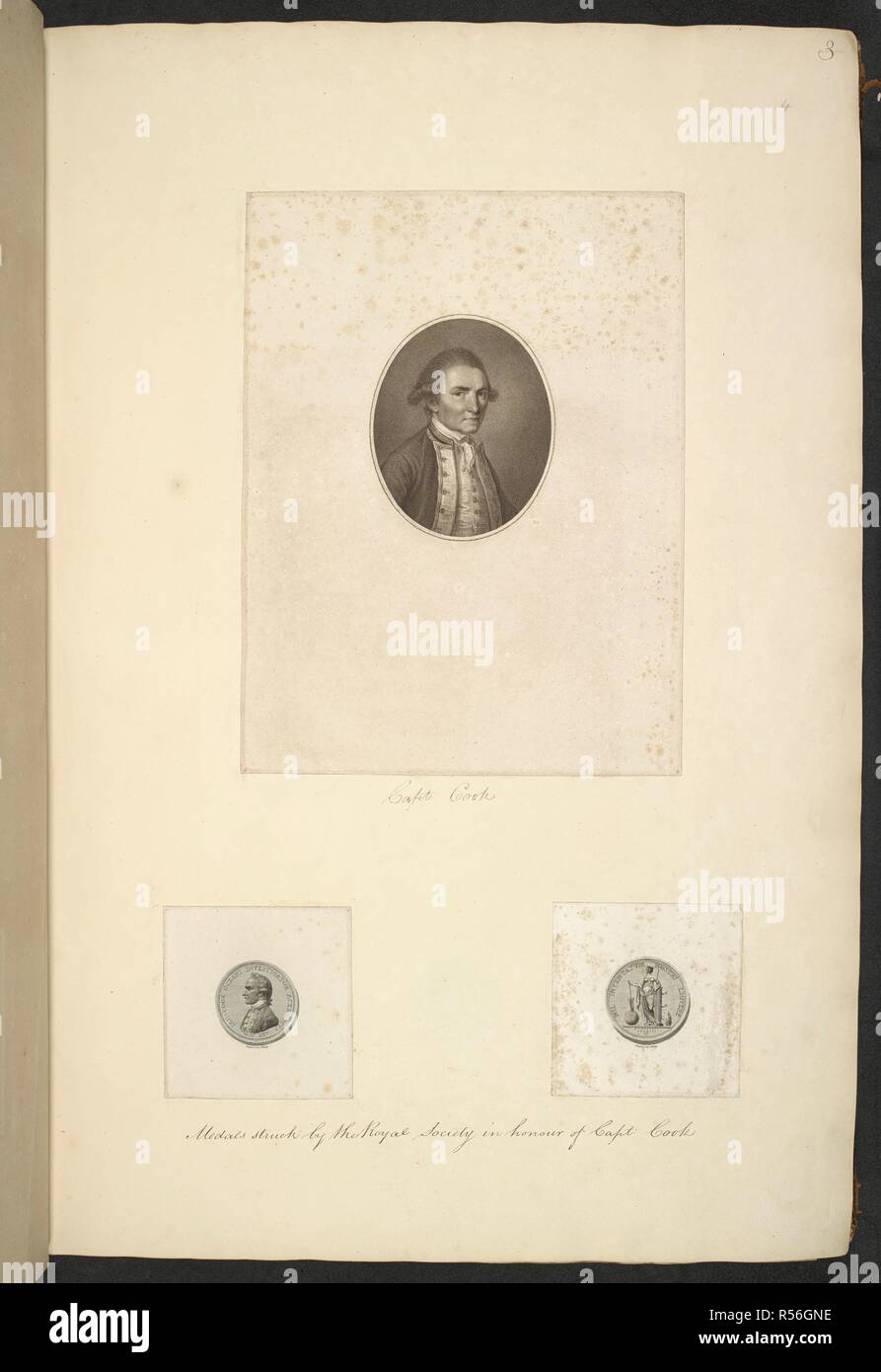 Portrait of captain james cook hi-res stock photography and images - Alamy