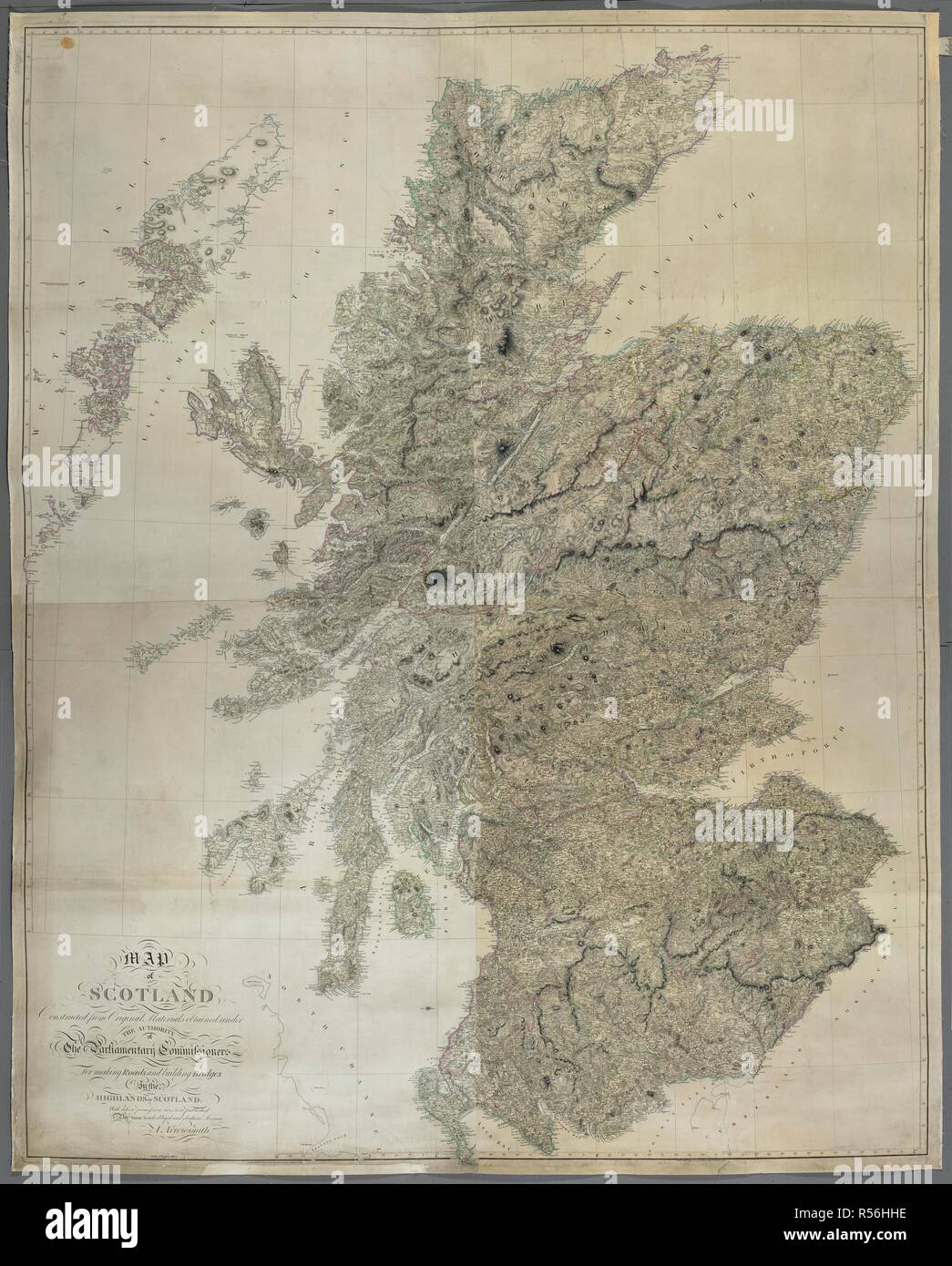 A map of Scotland. MAP of SCOTLAND Constructed from Original Materials ...