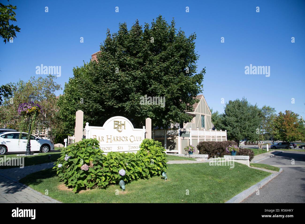 Bar Harbor Club Stock Photo - Alamy