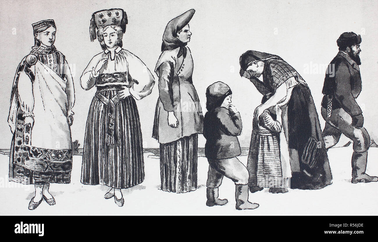 Fashion, costumes, clothes in the Baltic countries, 18th-19th century ...