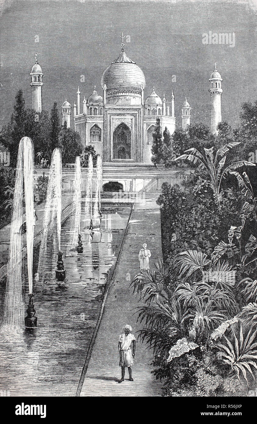 India woodcut hi-res stock photography and images - Alamy