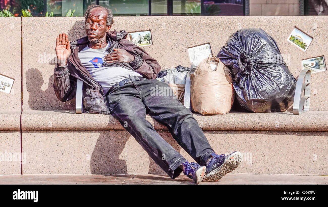 Homeless Person Belongings High Resolution Stock Photography and Images ...