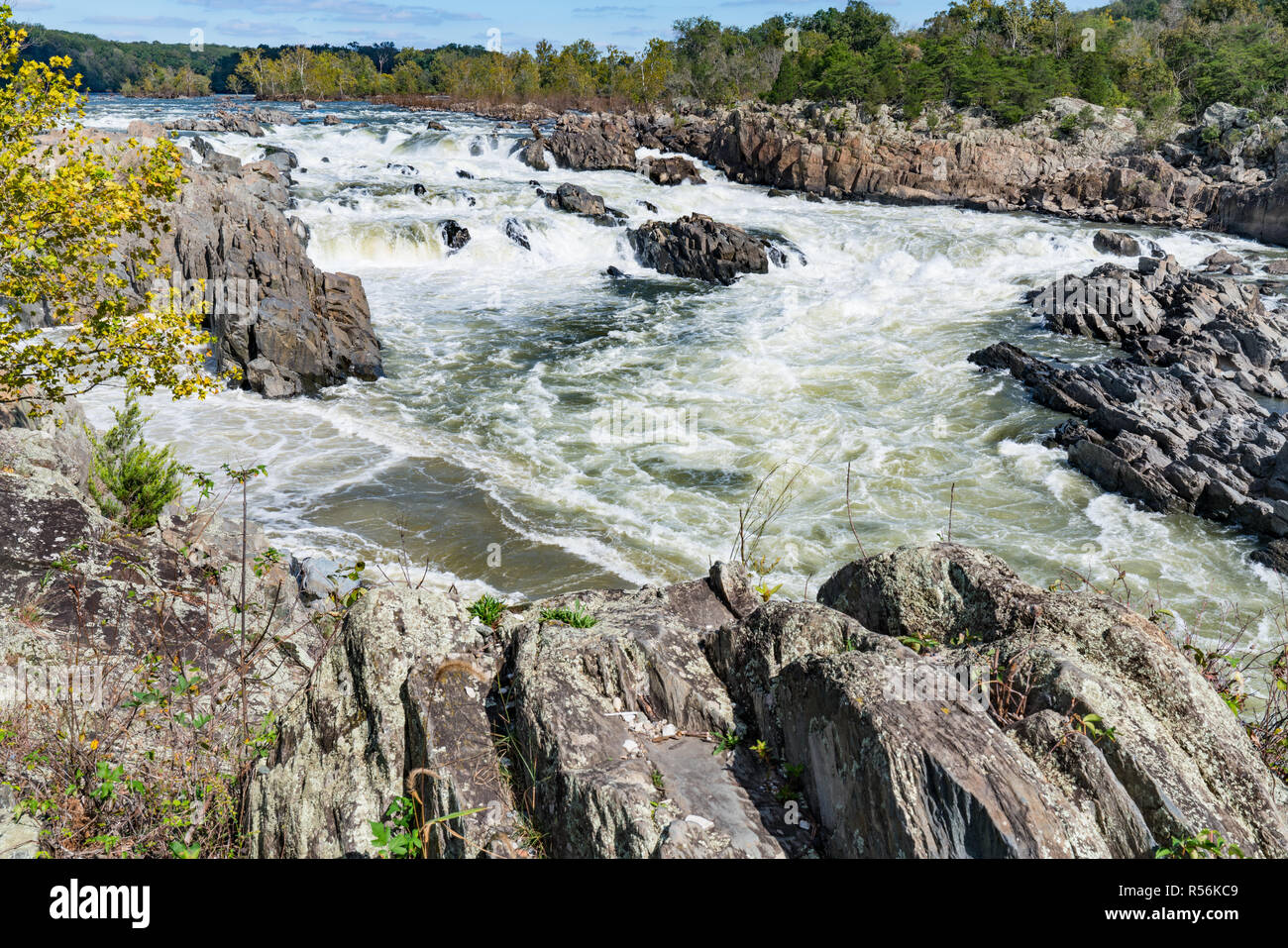 Potomac river water falls hi-res stock photography and images - Alamy