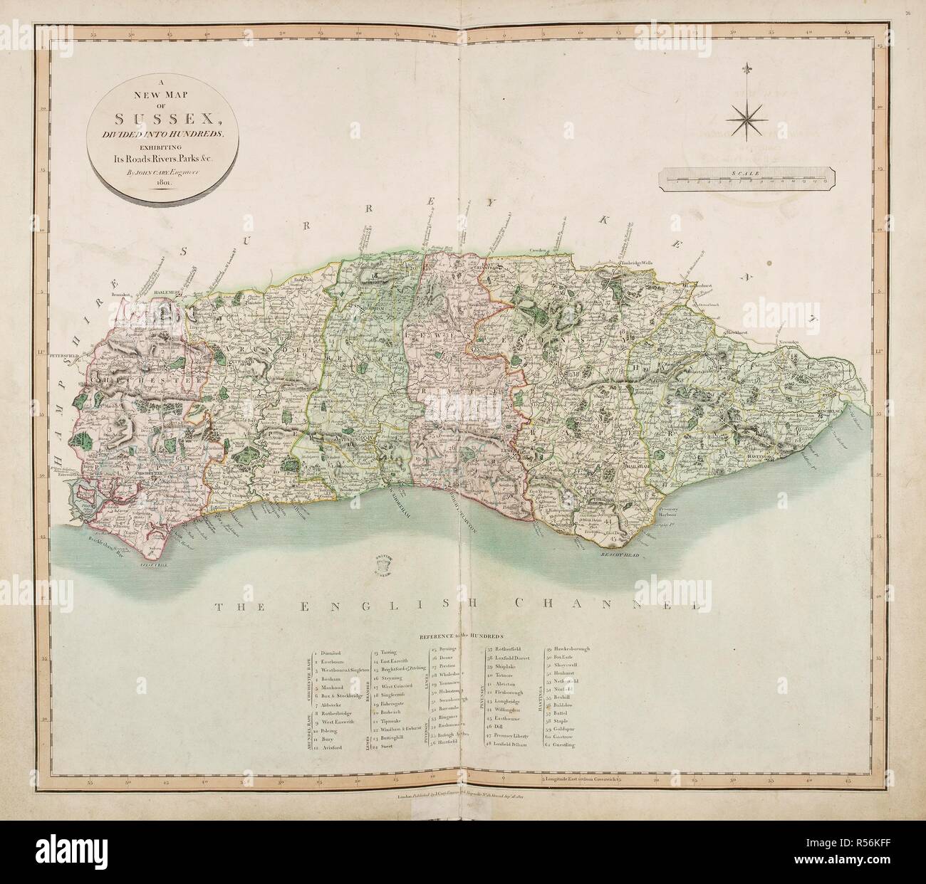 Being a complete set of county maps hi-res stock photography and images ...