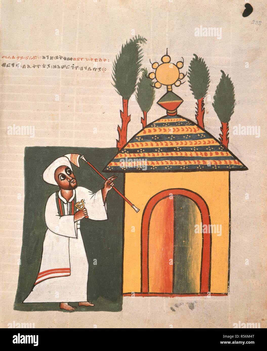 Abuma Yared. The Degua. 1735. Abuma Yared, pictured as a dabtara or ...