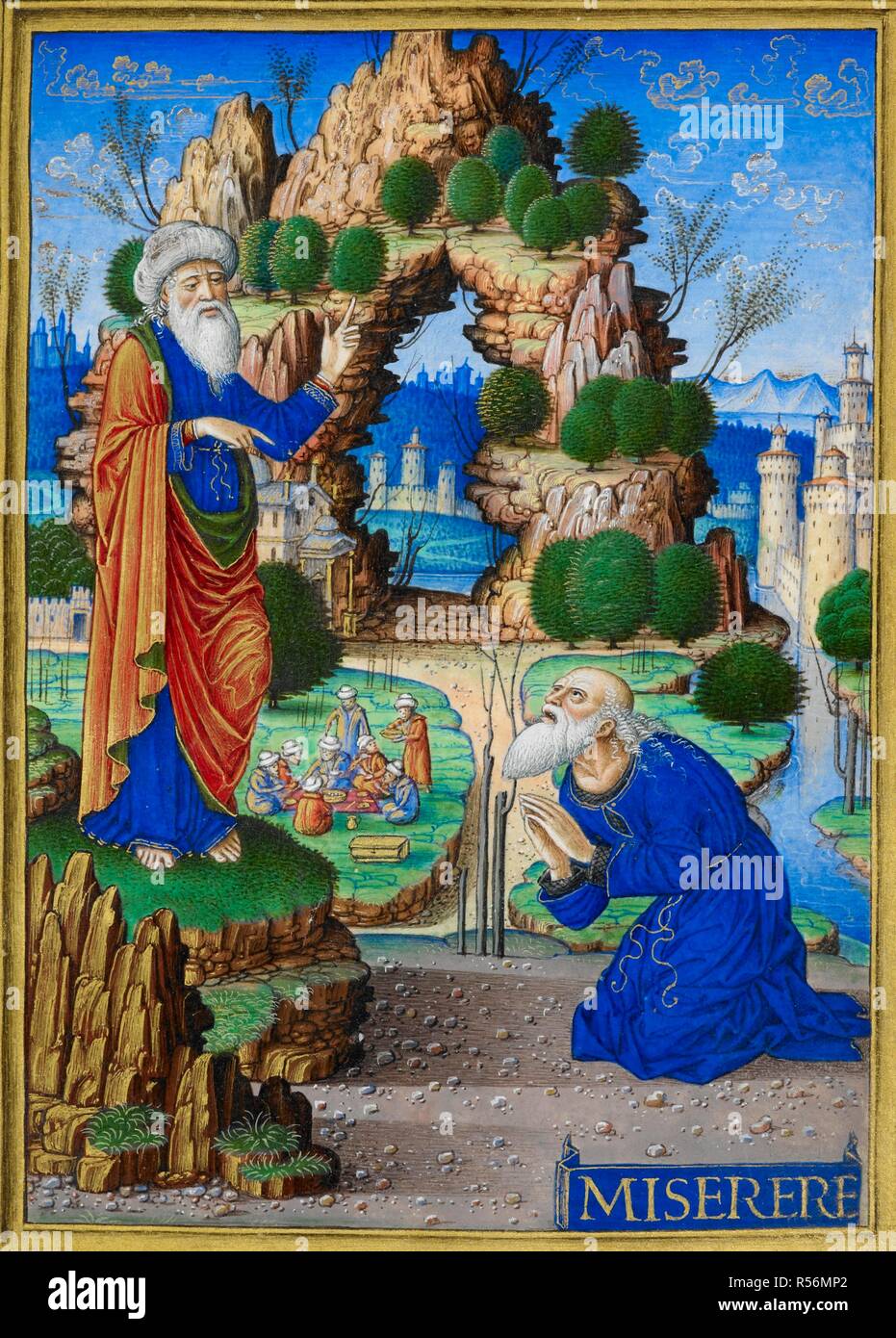 Prophet nathan and king david hi-res stock photography and images - Alamy