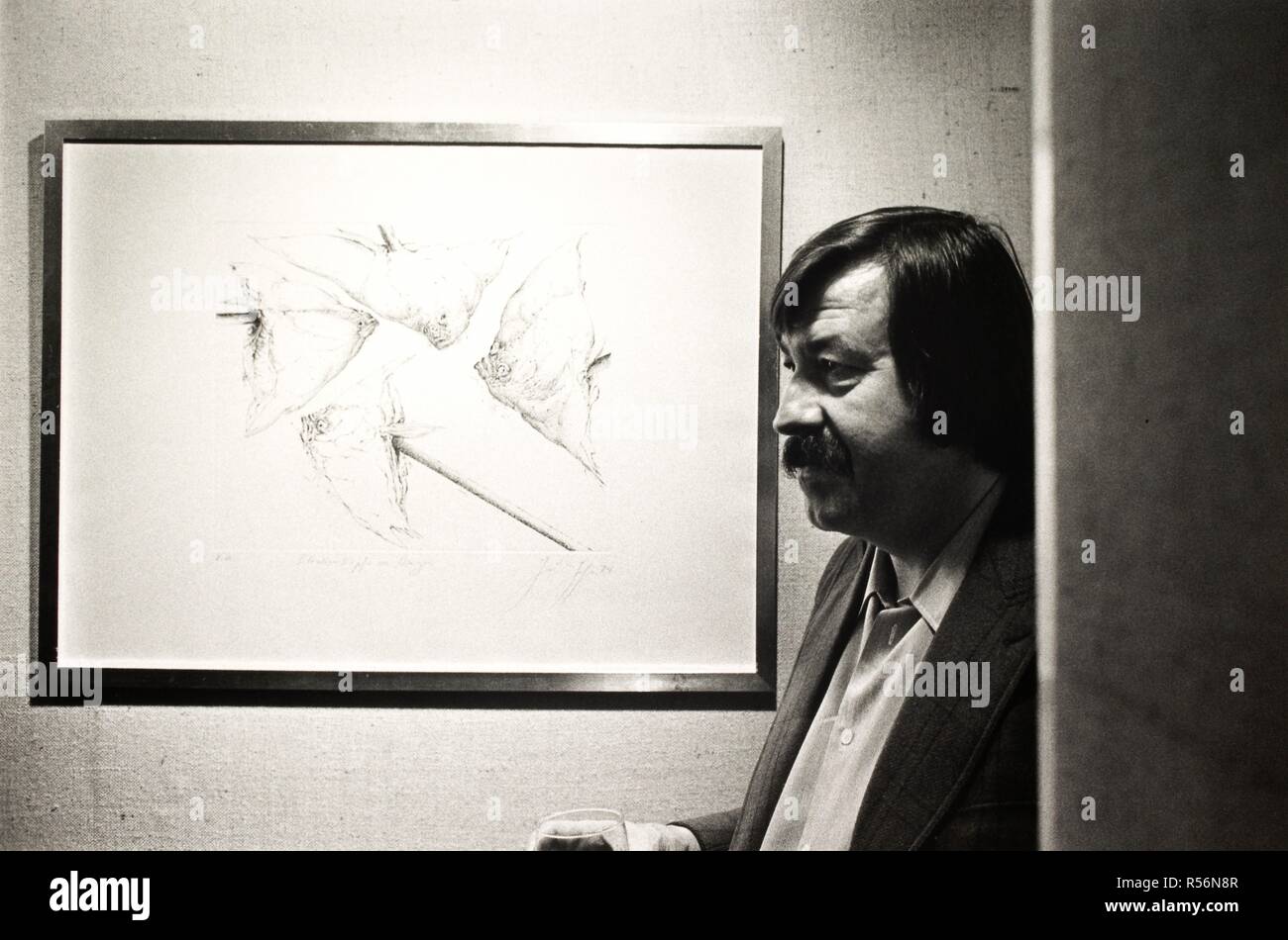 Gunter Grass 1974. Gunter Grass 1974 Photograph by Fay Godwin. . Source ...