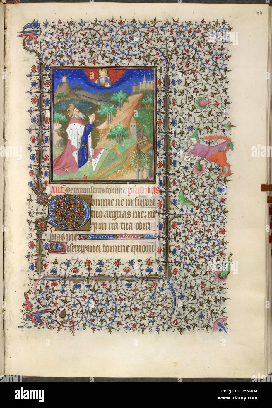 David penitent. Book of Hours. France [Paris?]; between 1410 and 1429 ...