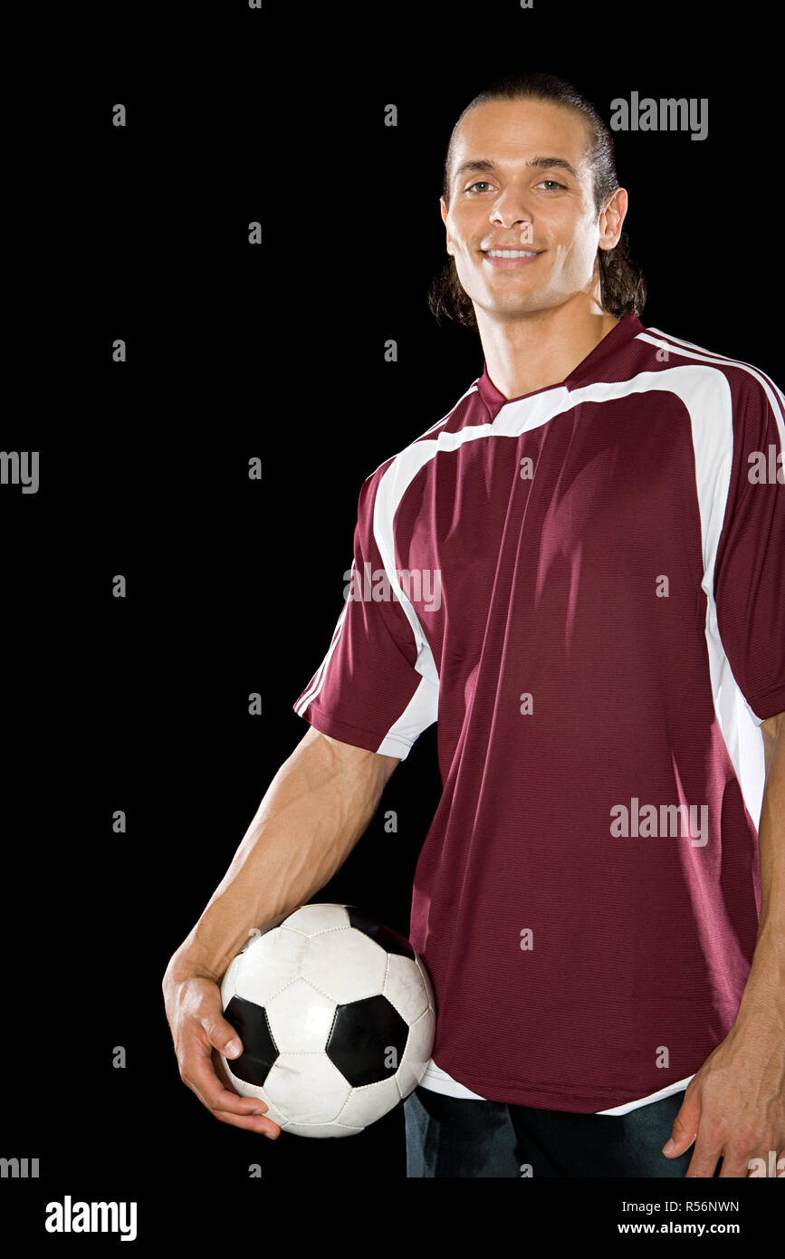 Soccer football smile smiles smiling hi-res stock photography and ...