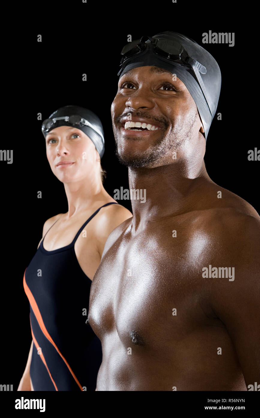 Swimmers victory hi-res stock photography and images - Alamy