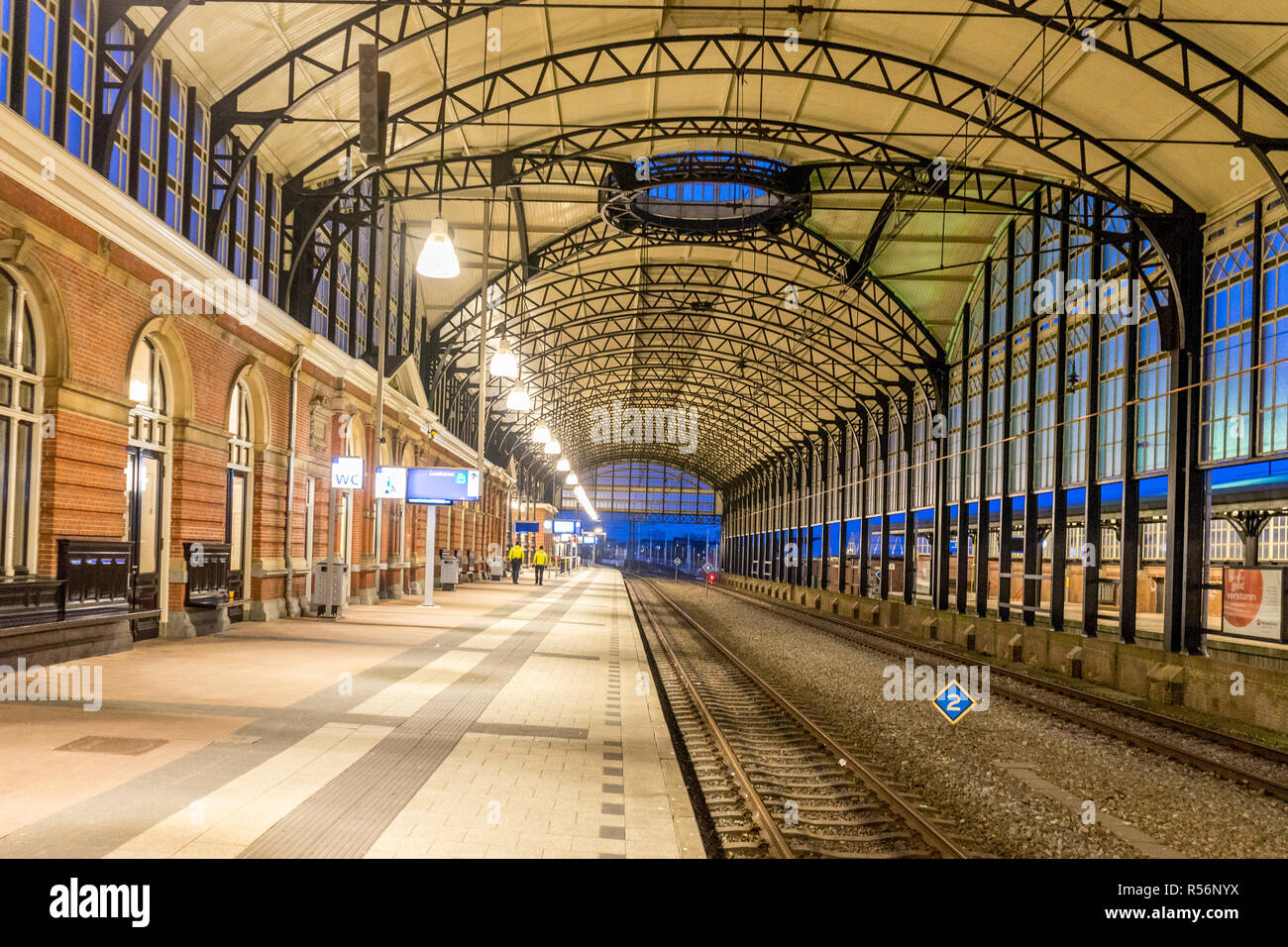 Den Haag Hollands Spoor, Netherlands - 17 February 2018: Den Haag ...
