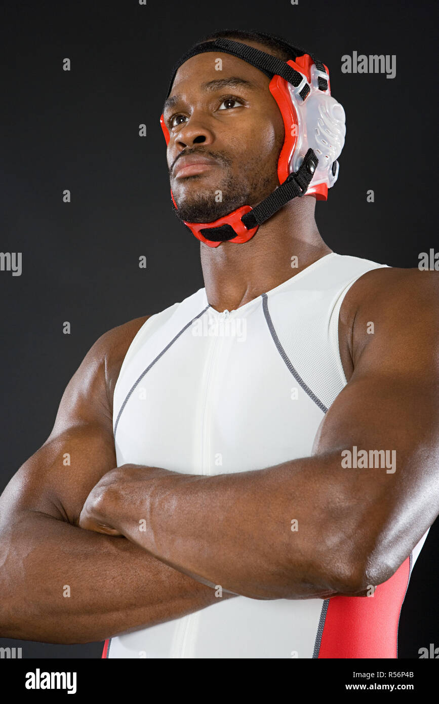 Wrestler coach hi-res stock photography and images - Alamy