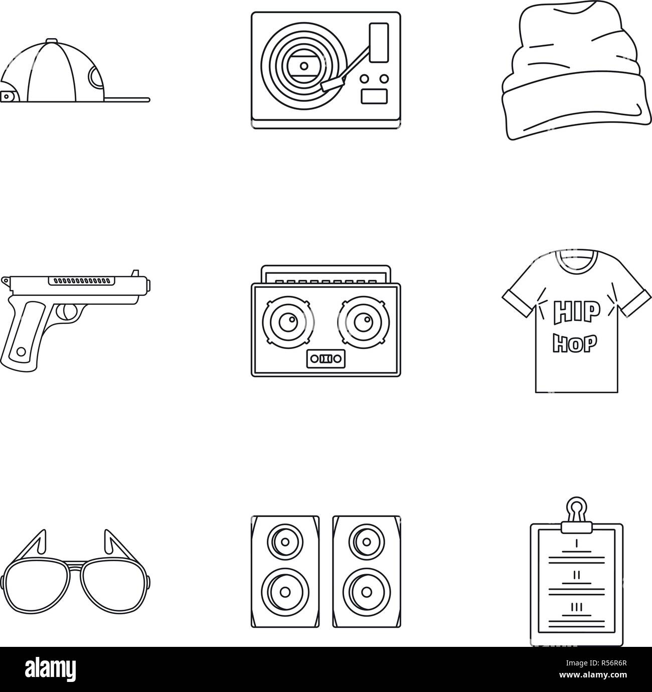 Gang wall Stock Vector Images - Alamy