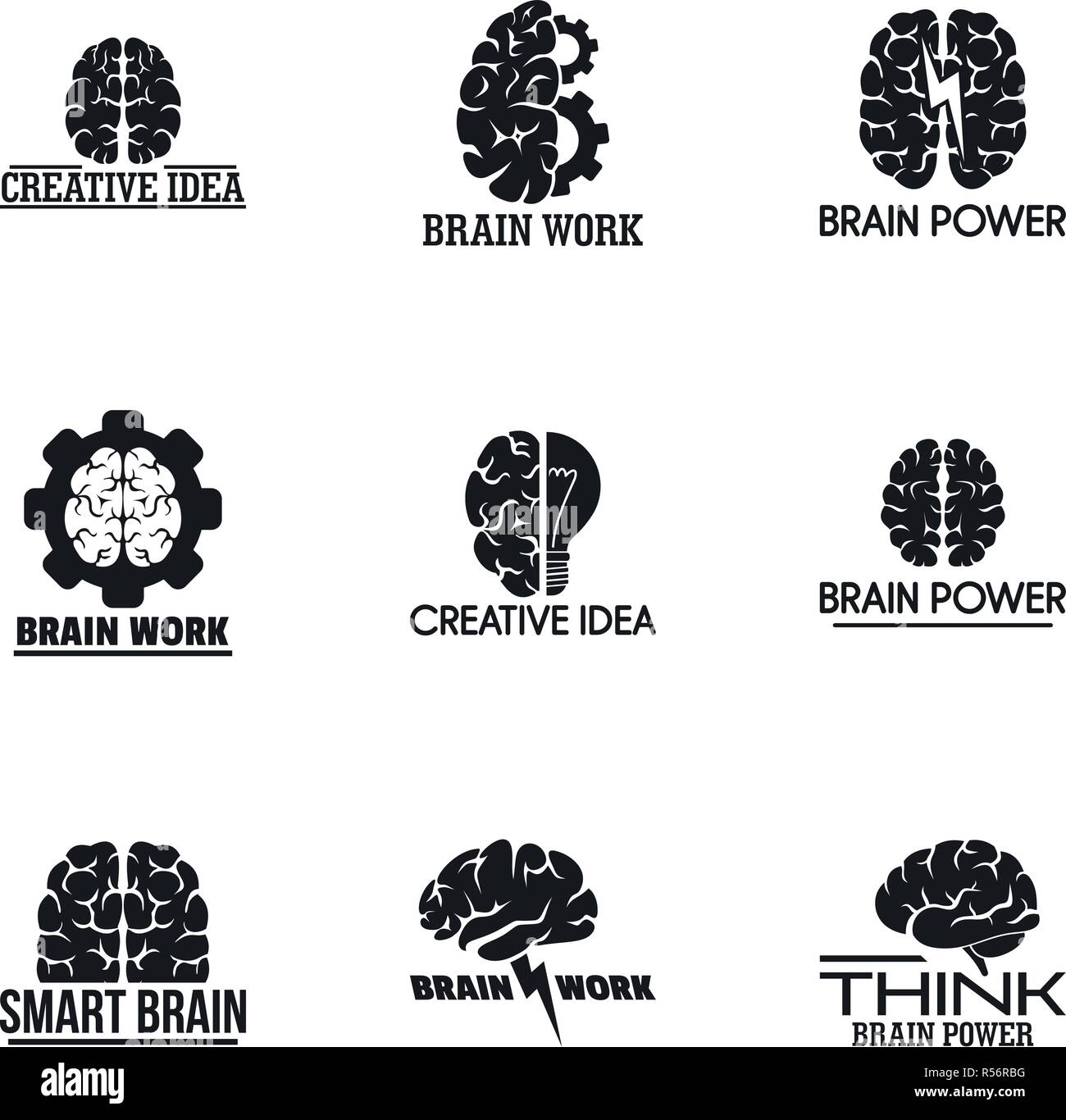 Simple Brain Logo