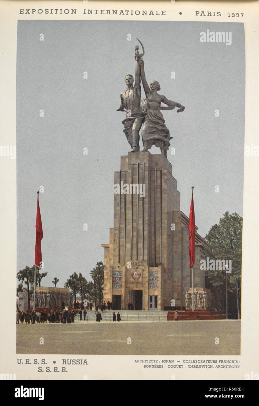Paris 1937 soviet pavilion hi-res stock photography and images - Alamy