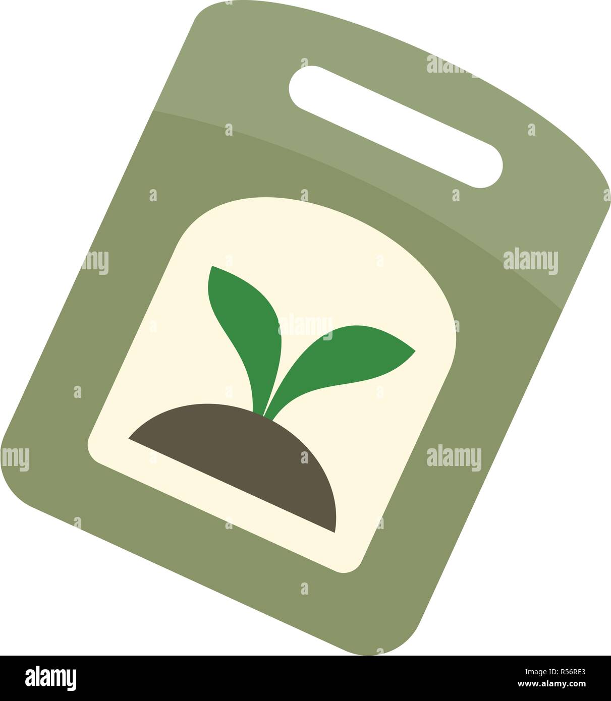 Seed pack icon. Flat illustration of seed pack vector icon for web ...
