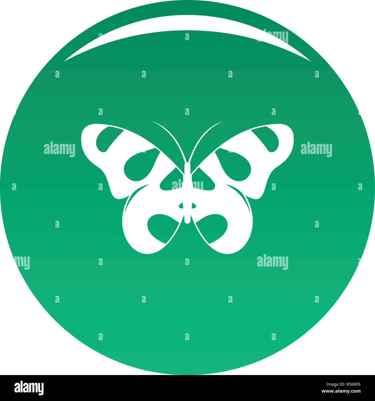 Flying butterfly icon. Simple illustration of flying butterfly vector ...