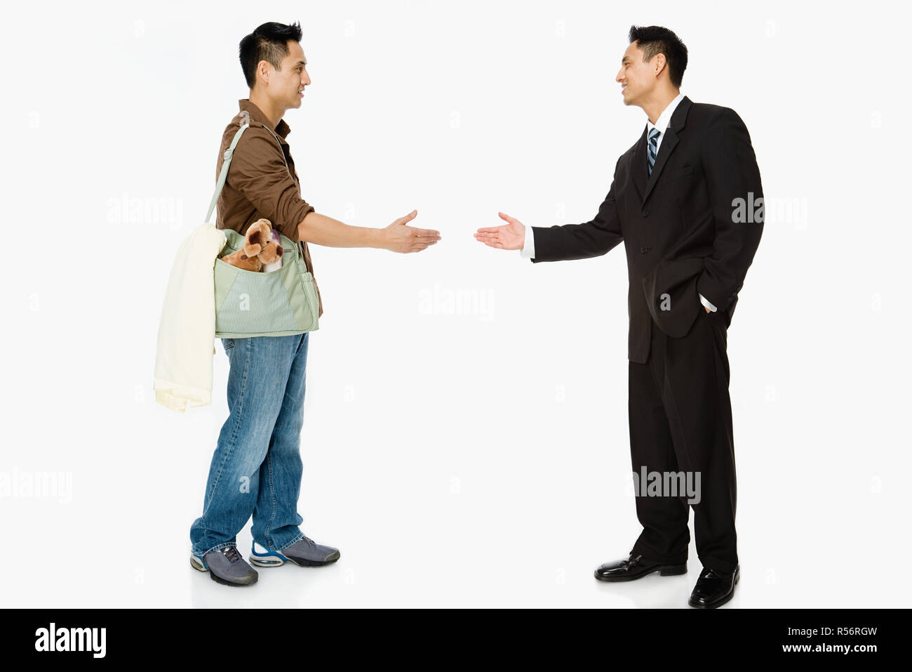 Father and businessman Stock Photo - Alamy