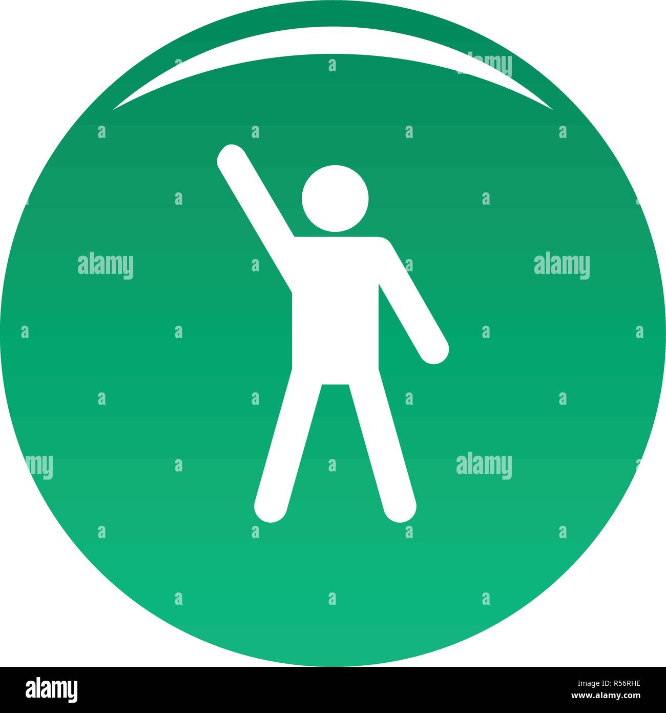 Stick figure stickman icon pictogram. Vector simple illustration of ...