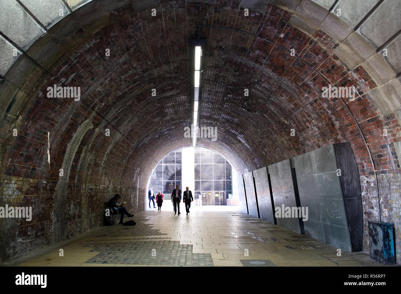 Arched pedestrian tunnel hi-res stock photography and images - Alamy