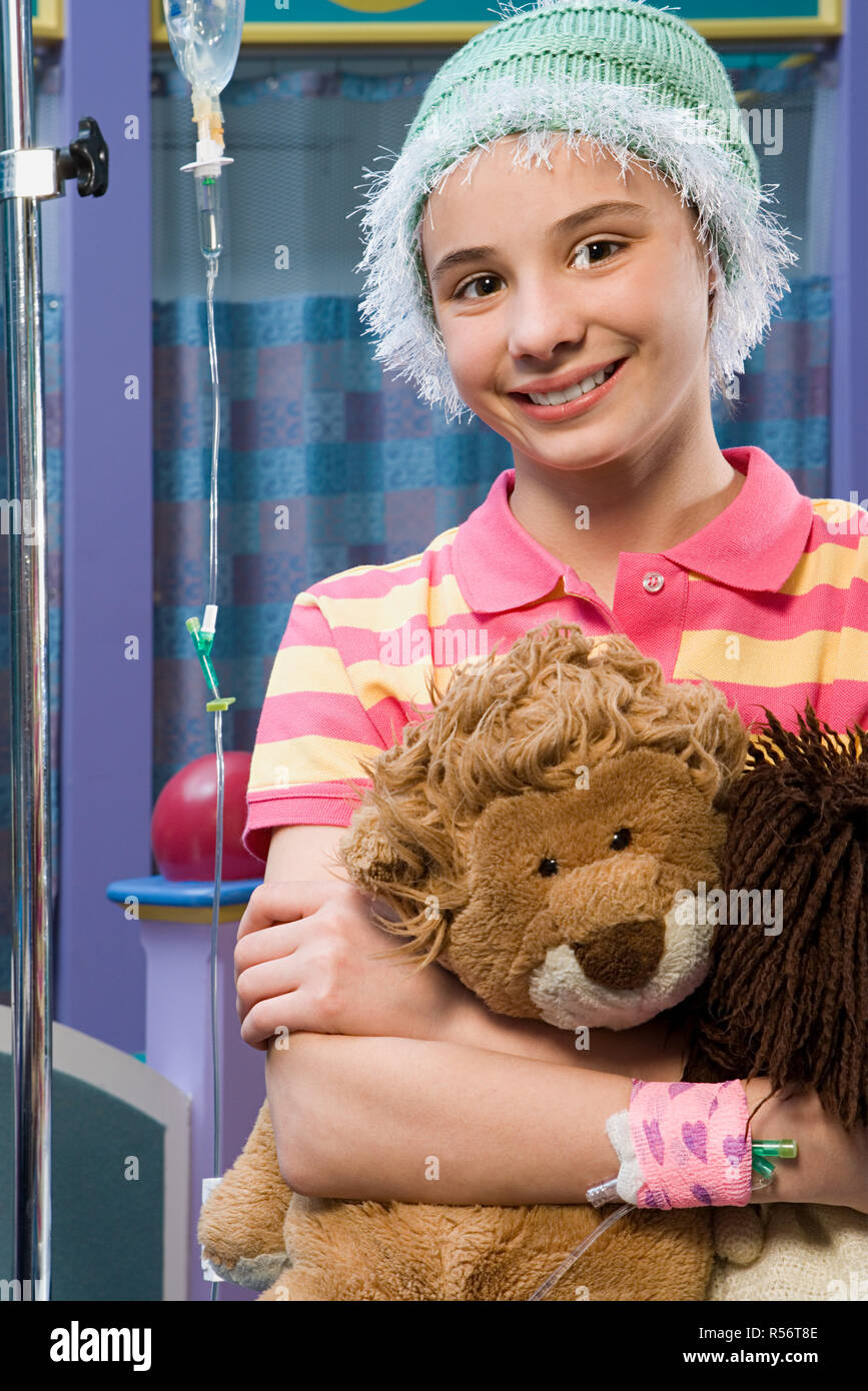 Iv drip sick girl in hi-res stock photography and images - Alamy