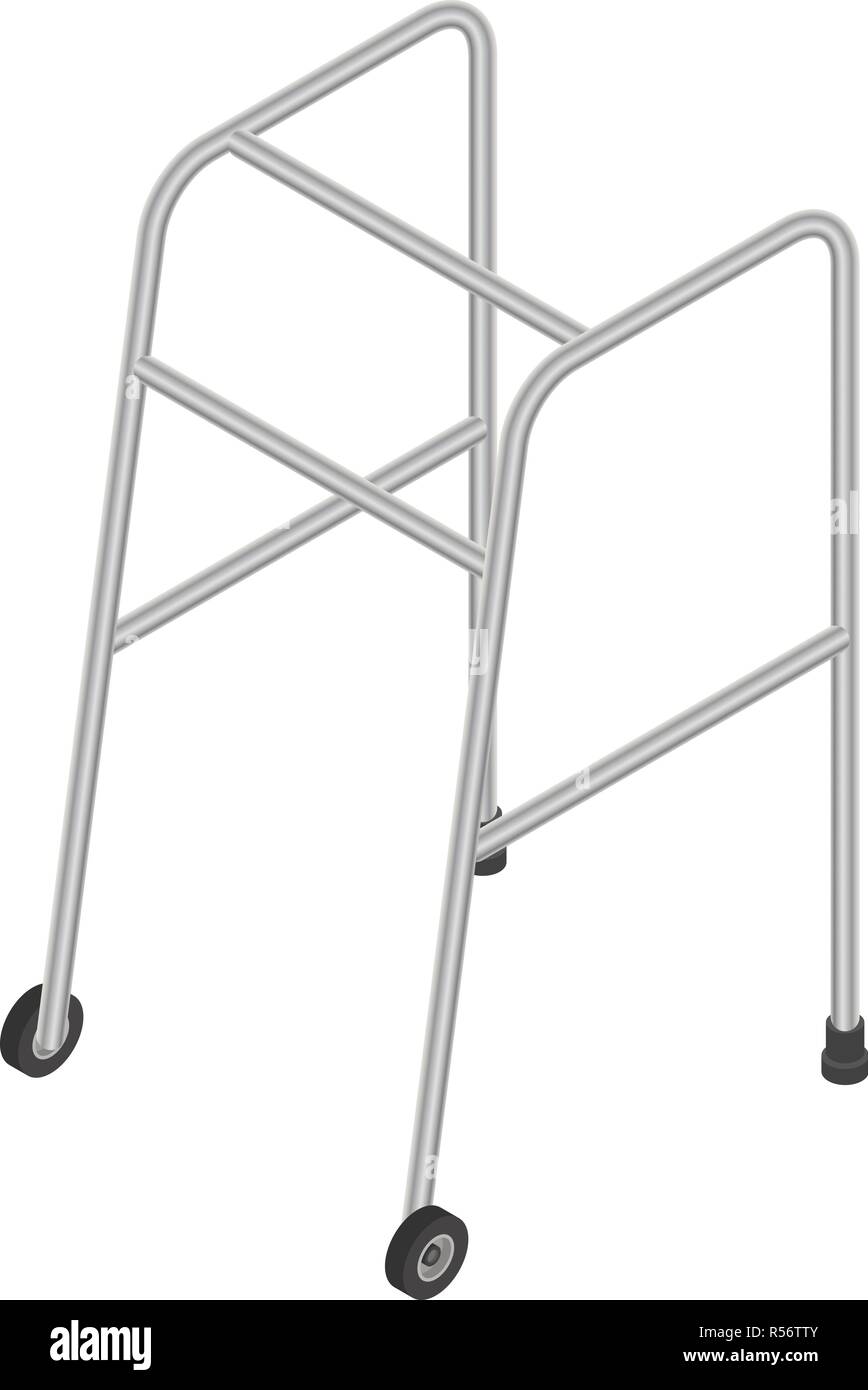 Walk wheel stand icon set. Isometric set of walk wheel stand vector ... Walk wheel stand icon set. Isometric set of walk wheel stand vector ...