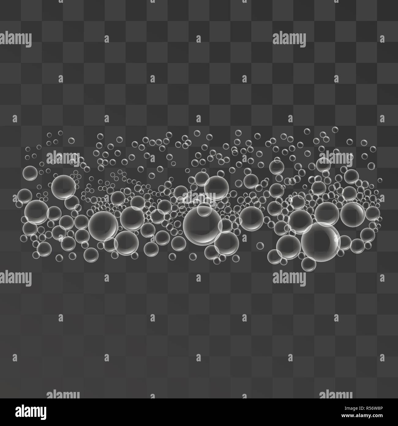 Sponge bubbles icon. Realistic illustration of sponge bubbles vector ...