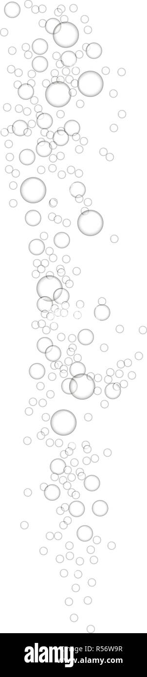 Wash bubble icon. Realistic illustration of wash bubble vector icon for ...