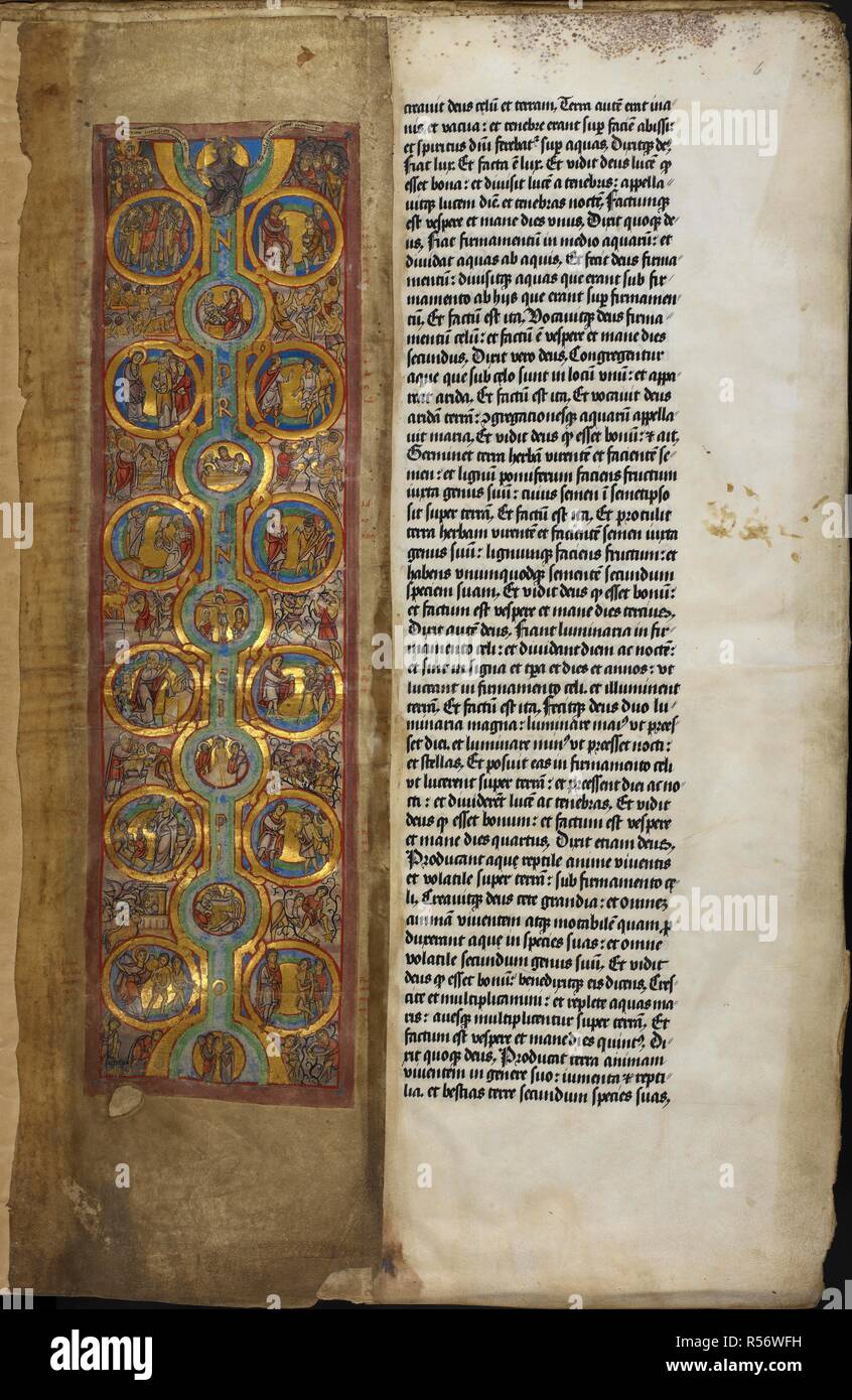 Latin bible manuscript hi-res stock photography and images - Alamy