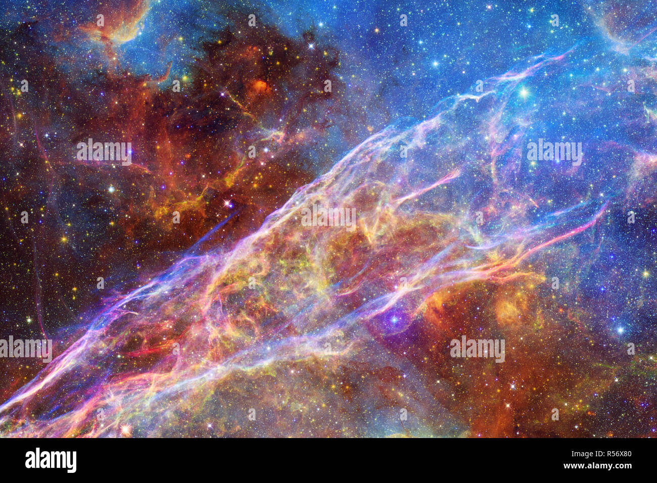 Beauty of outer space. Science fiction wallpaper. Elements of this ...