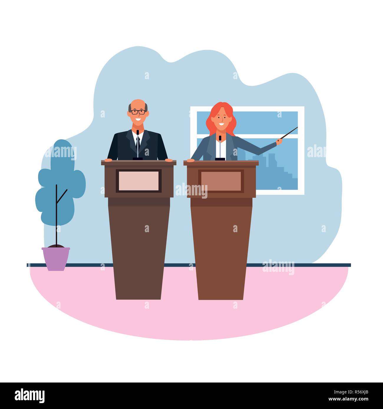 Professional conferences Cut Out Stock Images & Pictures - Alamy