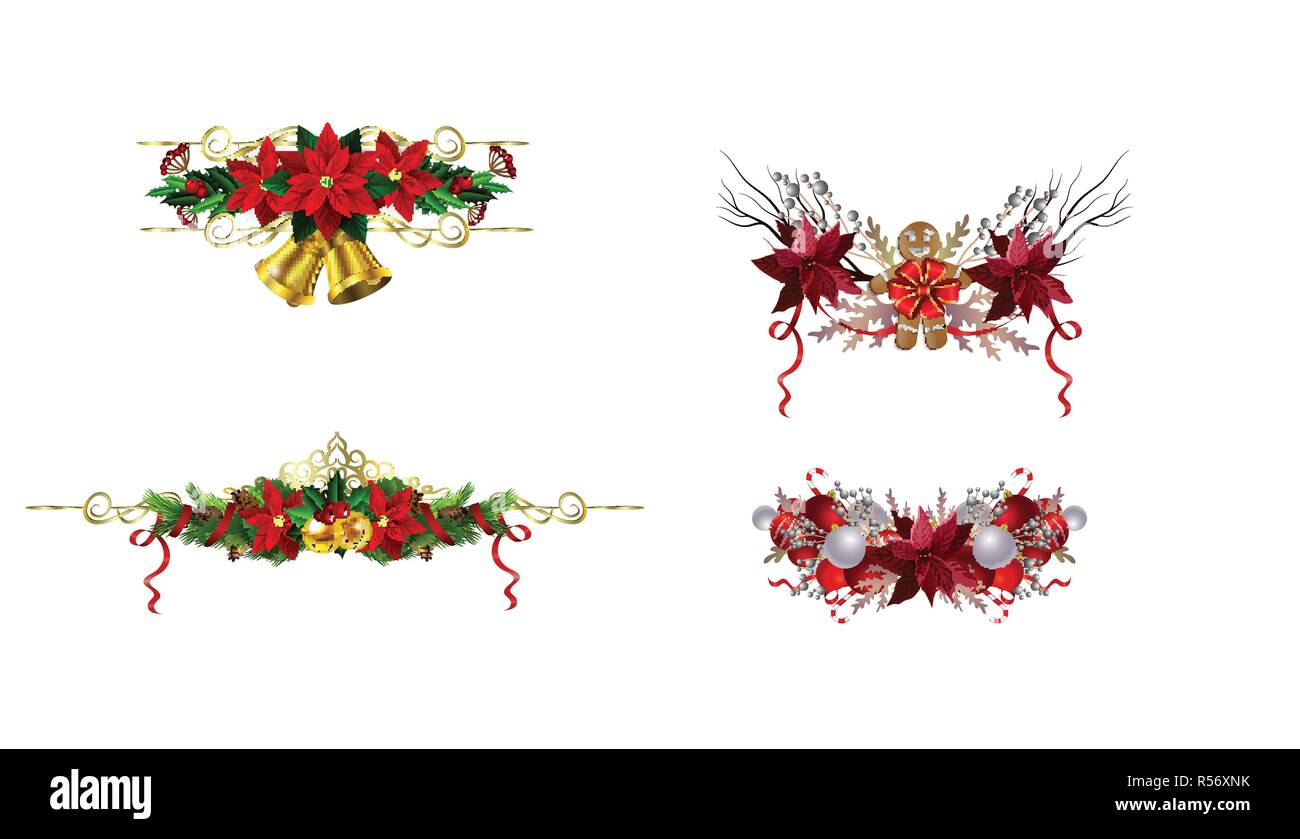 Christmas elements for your designs Stock Vector Image & Art - Alamy