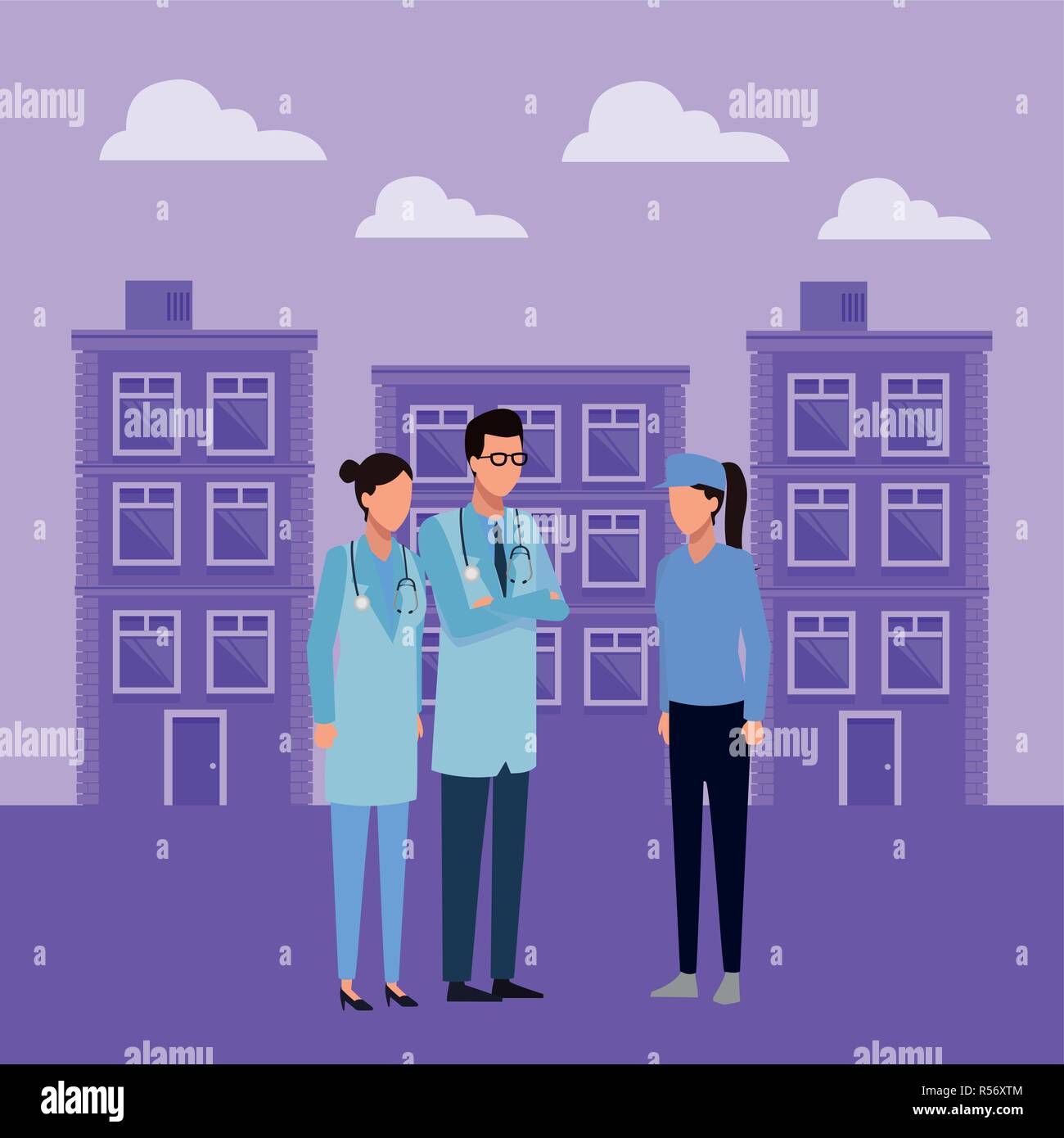 People job and occupation Stock Vector Image & Art - Alamy