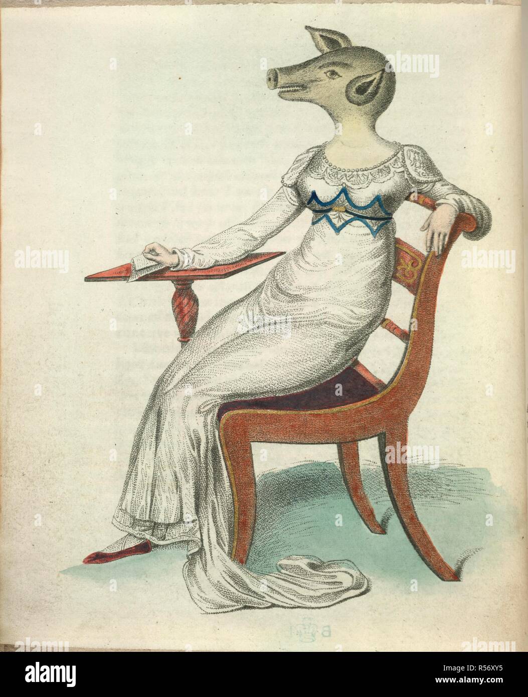 The pig-faced lady. Fairburn (Senior)'s portrait of the pig-faced lady ...